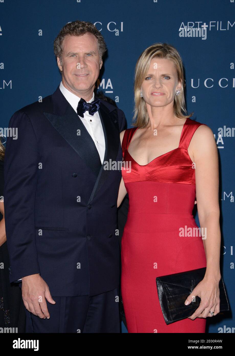 Viveca Paulin and Will Ferrell attend LACMA 2013 Art + Film Gala ...