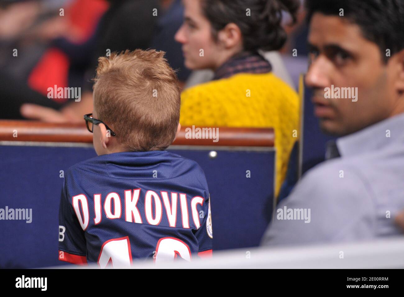 Zlatan Ibrahimovic, his wife Helena, his children Vincent and ...