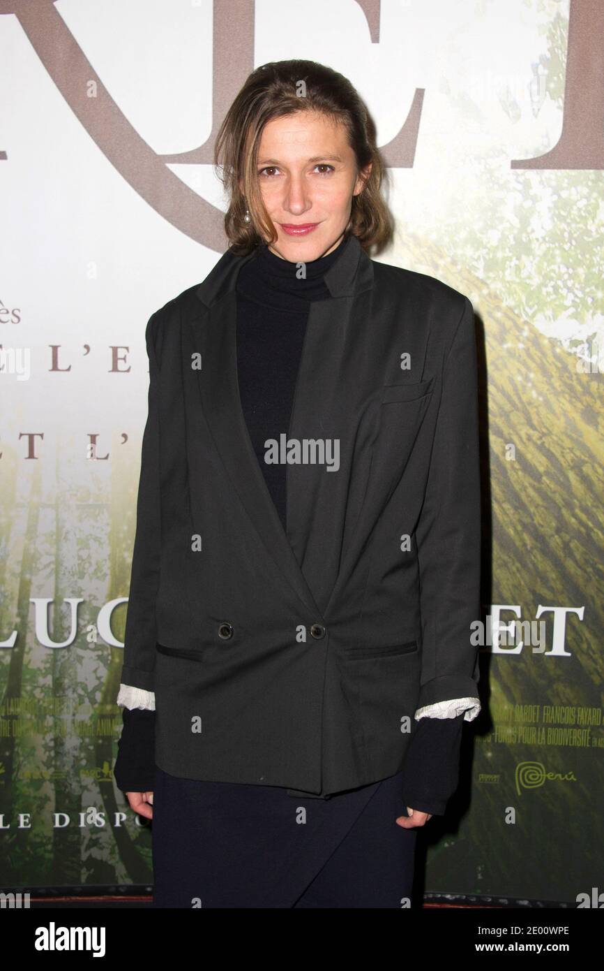 Caroline Ducey attending the premiere for the film Il Etait Une Foret ...