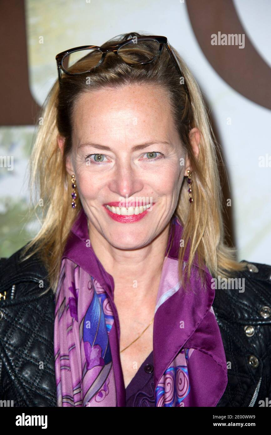 Gabrielle Lazure attending the premiere for the film Il Etait Une Foret ...