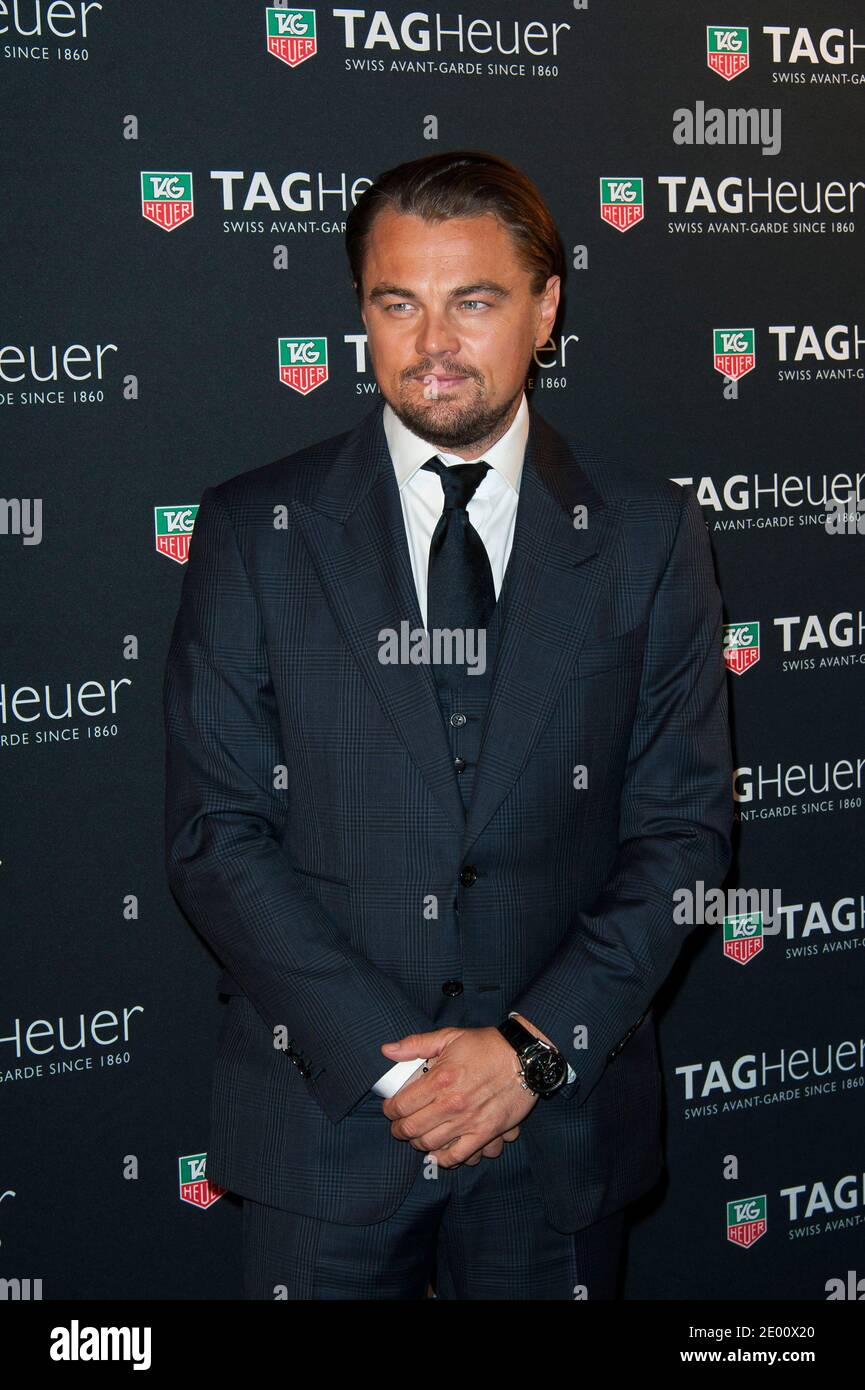 Leonardo DiCaprio attending the party for the opening of Tag- Heuer new ...