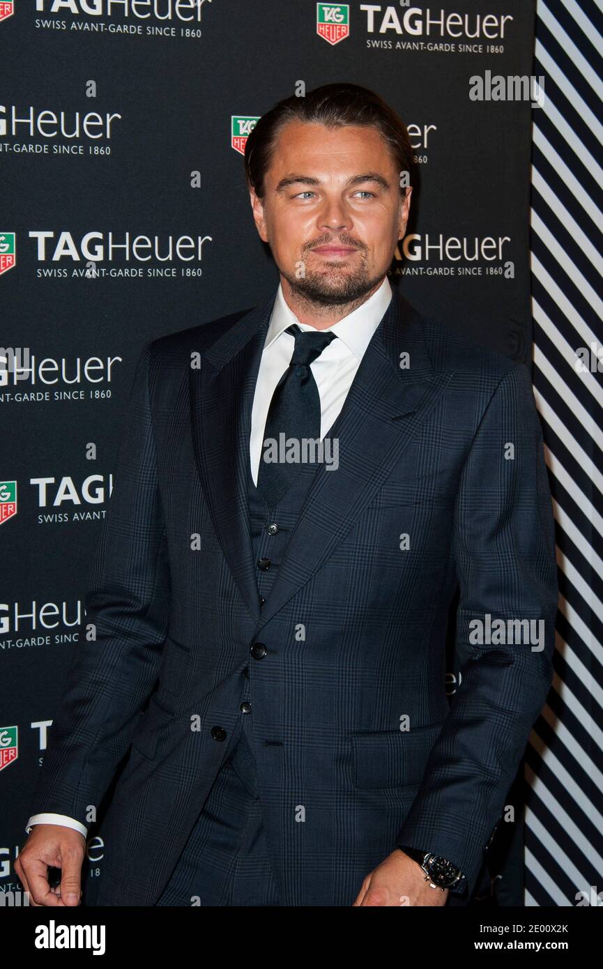 Leonardo DiCaprio attending the party for the opening of Tag- Heuer new ...