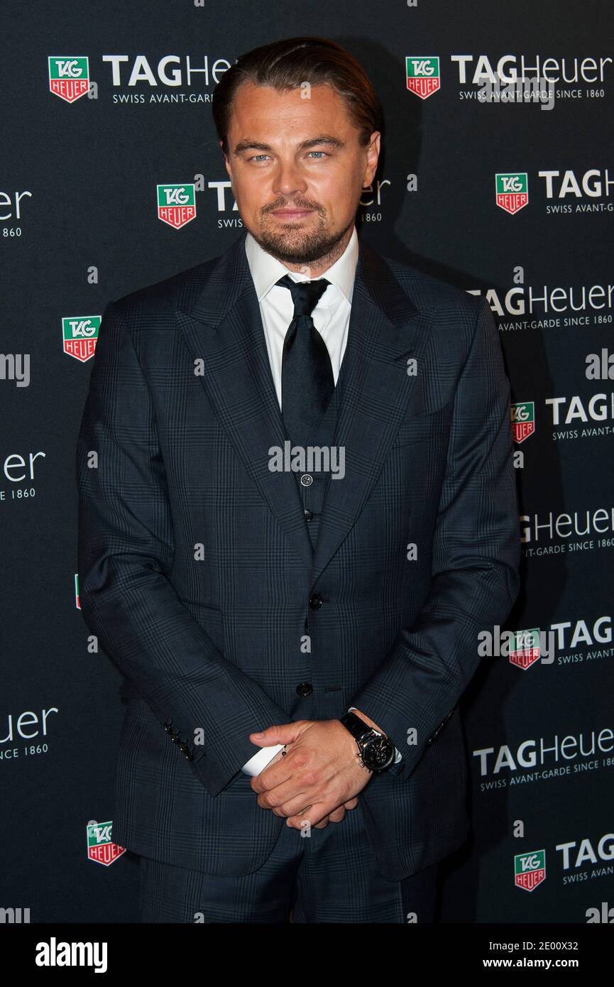 Leonardo DiCaprio attending the party for the opening of Tag- Heuer new ...