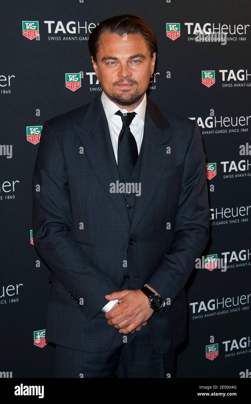 Leonardo DiCaprio attending the party for the opening of Tag- Heuer new ...