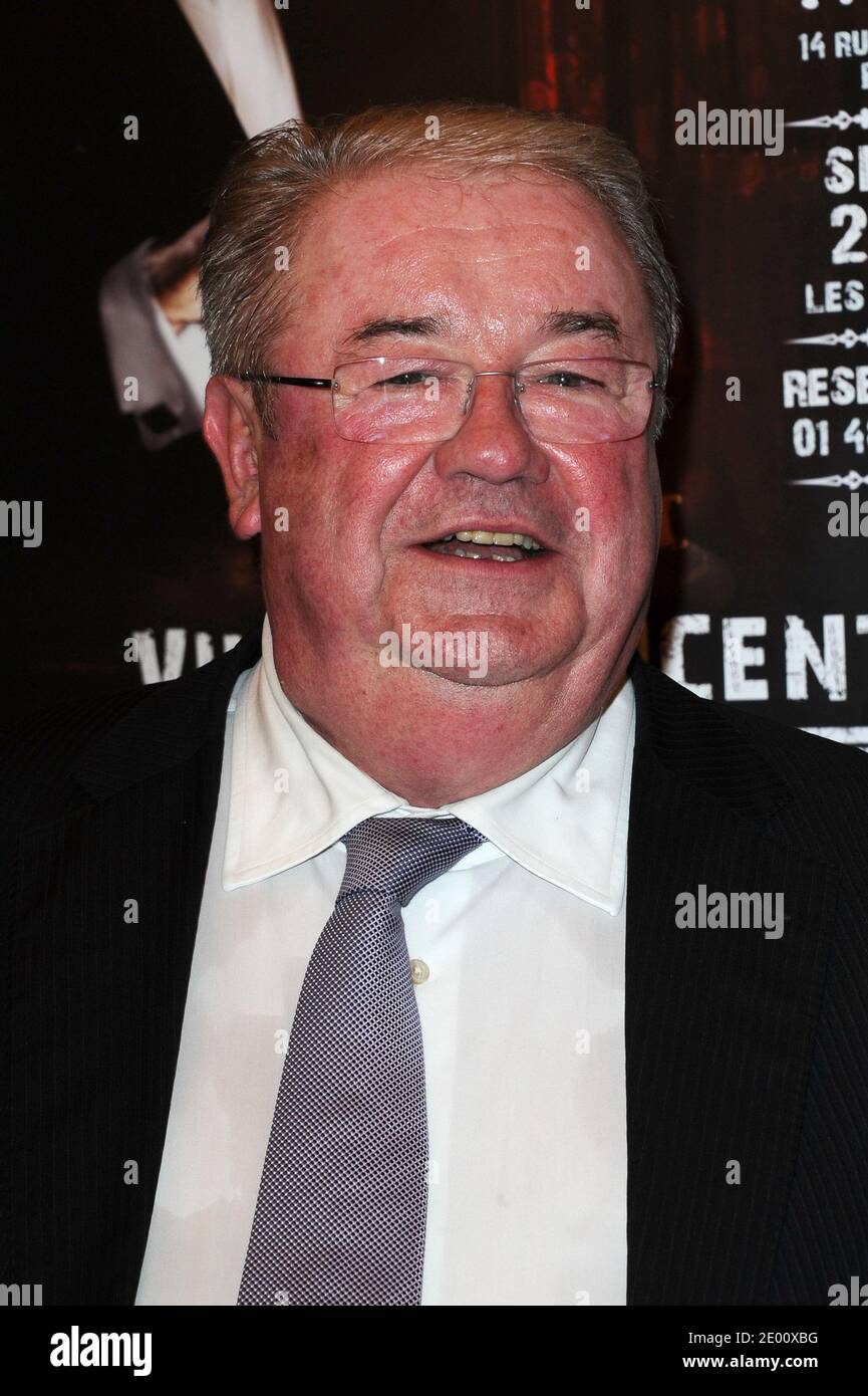 Daniel Vaillant attending the 'Le Mentaliste' last show ('Generale') at ...