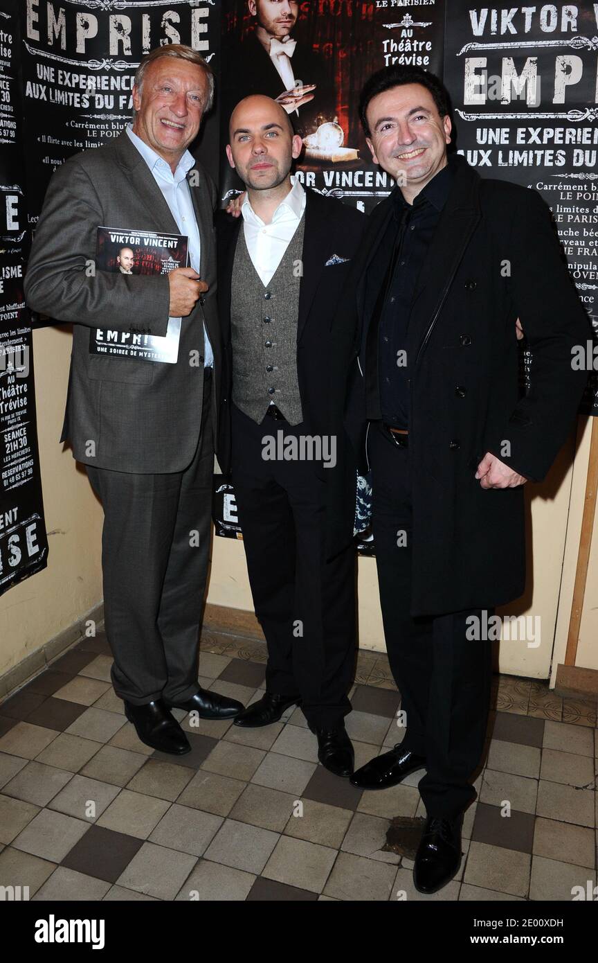 Olivier Lejeune, Viktor Vincent and Gerald Dahan attending the 'Le ...