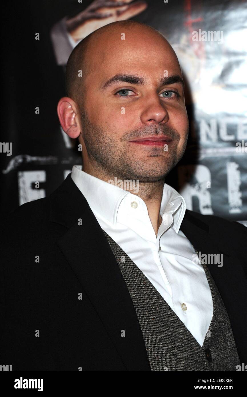 Viktor Vincent attending the 'Le Mentaliste' last show ('Generale') at ...