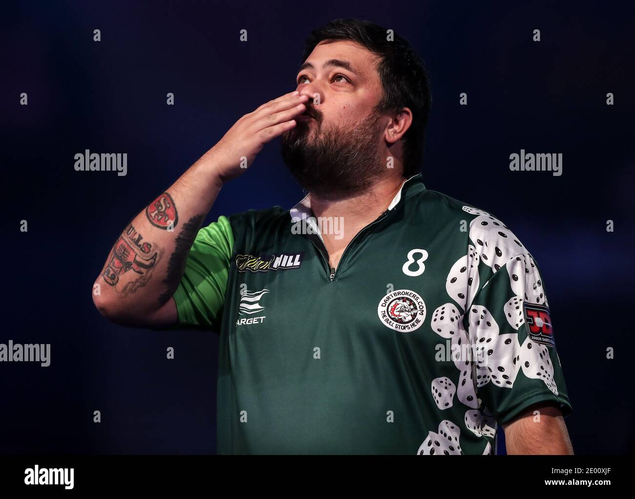 Danny Baggish during day eleven of the William Hill World Darts ...