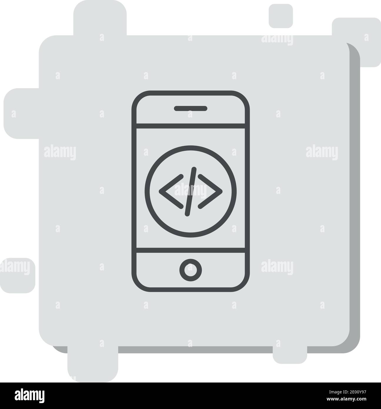 code vector icon modern simple vector illustration Stock Vector Image ...