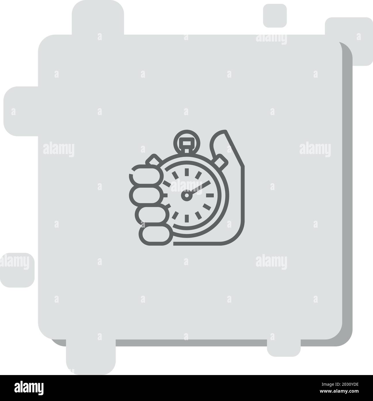 time tracking vector icon modern simple vector illustration Stock ...