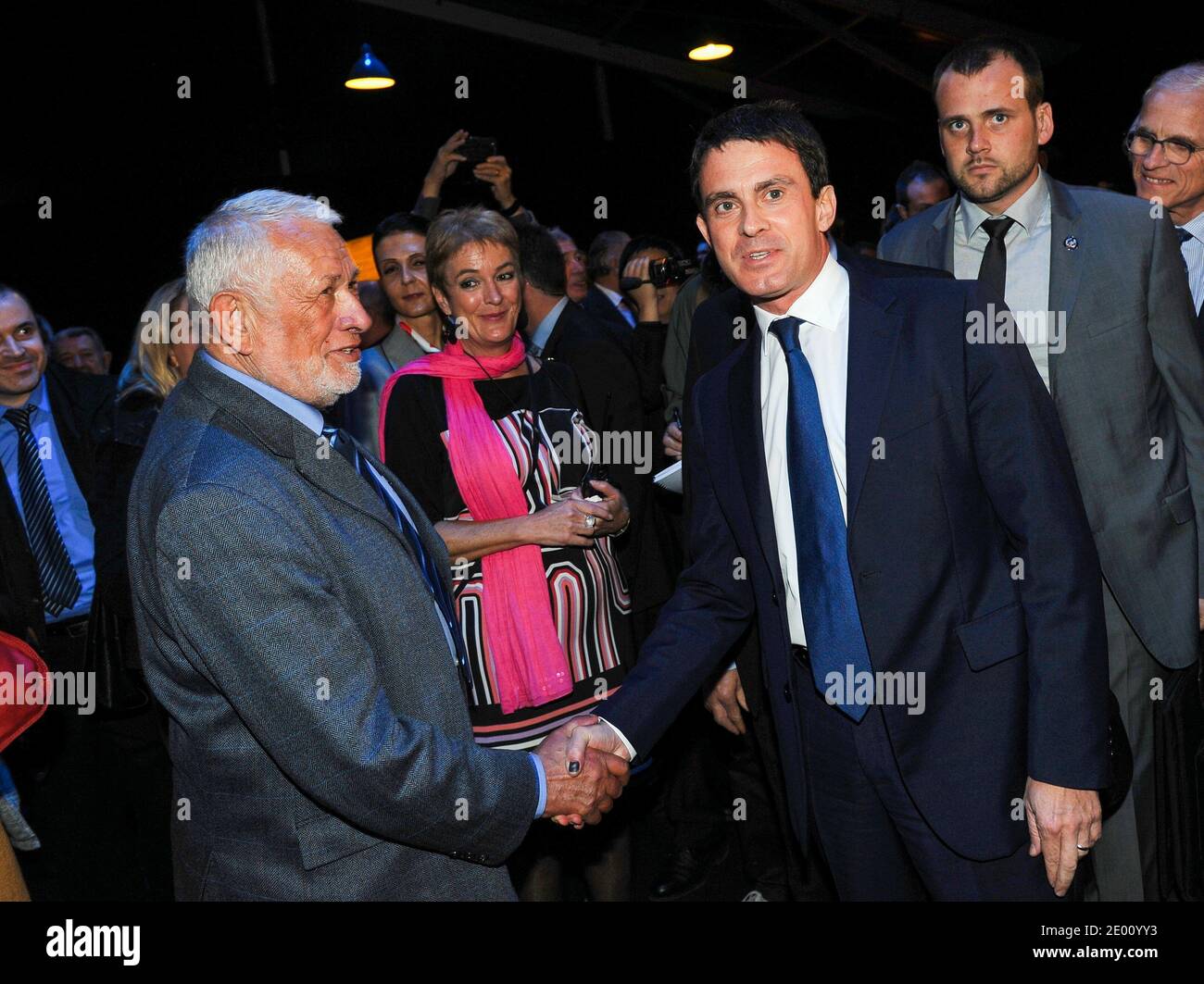 Former Paris Police chief Robert Broussard, Interior Minister Manuel ...