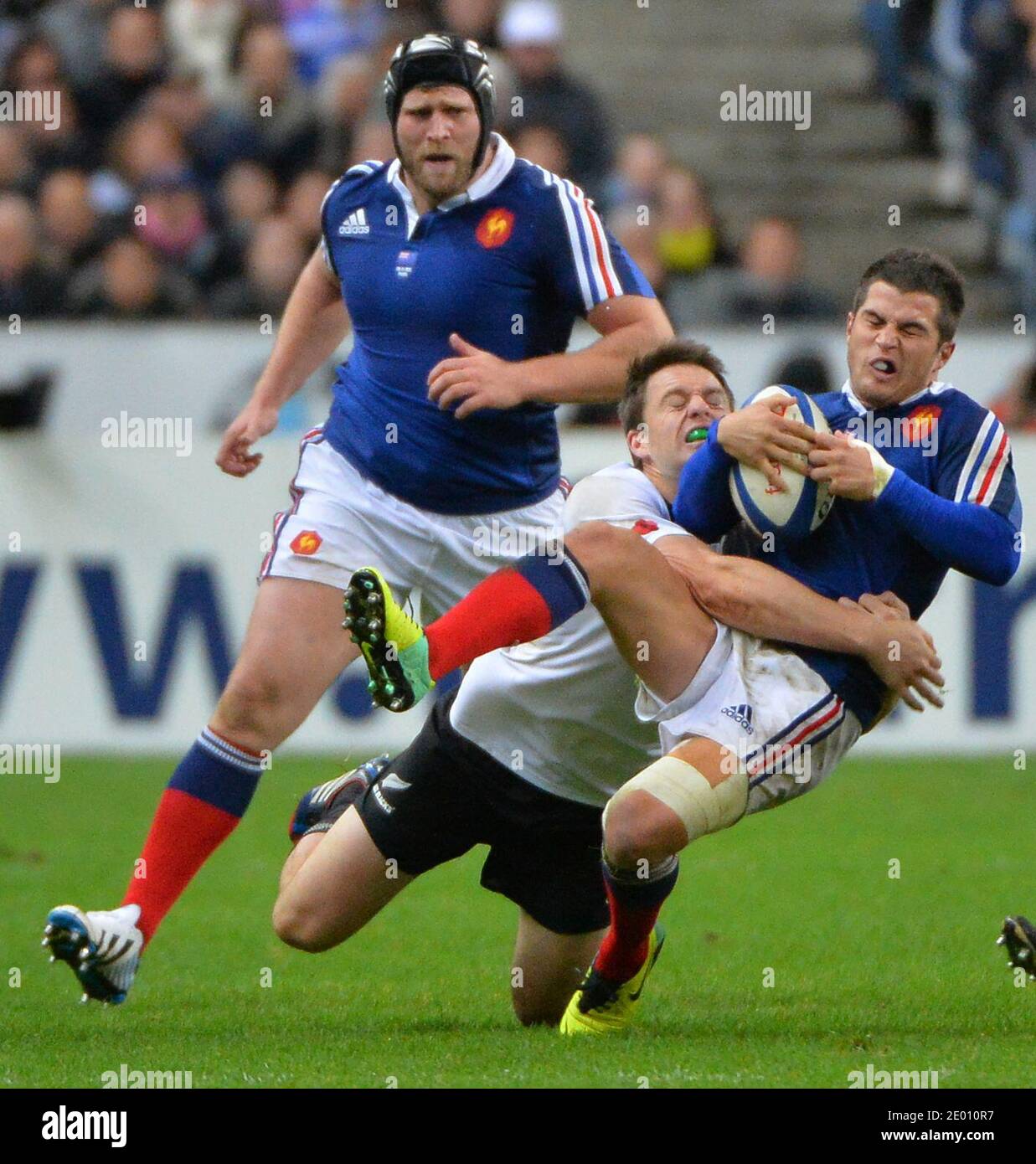 France's Brice Dulin during the International Rugby Test match, France ...