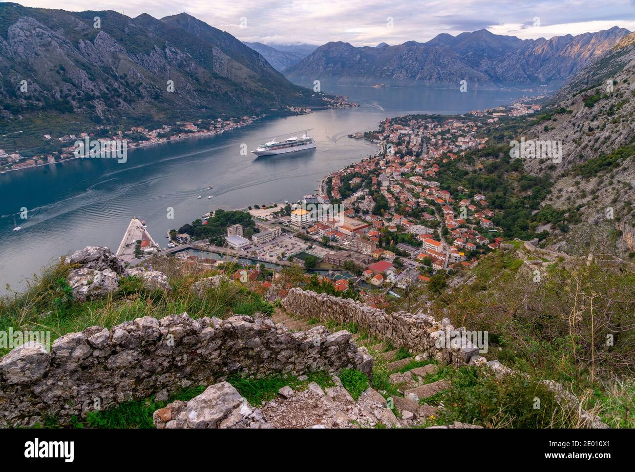 The Beautiful Unesco Heritage Town of Kotor Stock Photo - Alamy