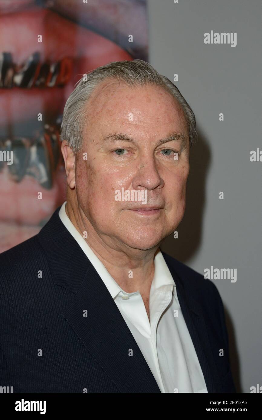 American artist Robert Wilson attending the opening of his exhibition ...