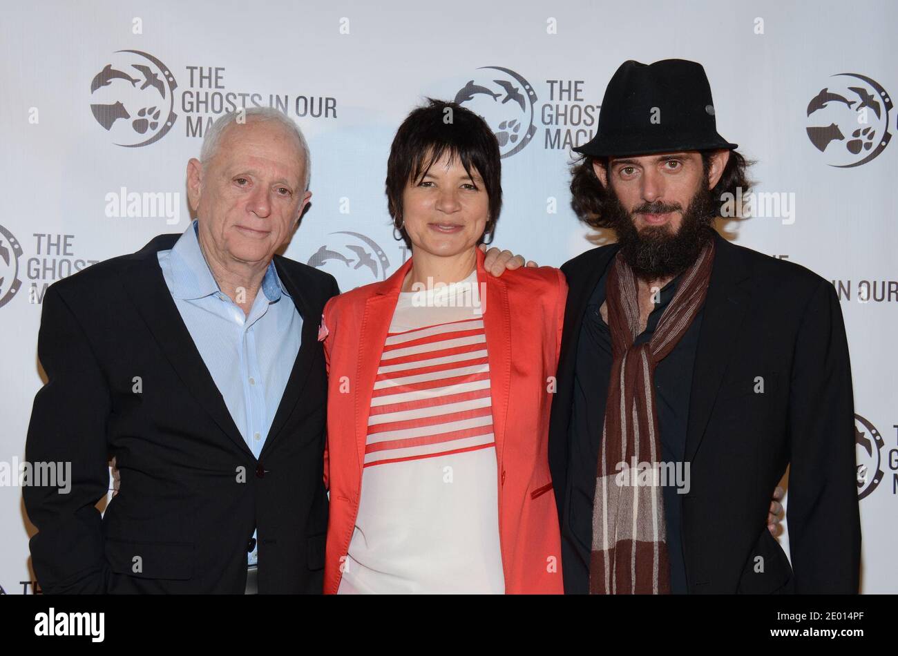 Ric O'Barry, Liz Marshall and Lincoln O'Barry arrive for 'The Ghosts In ...