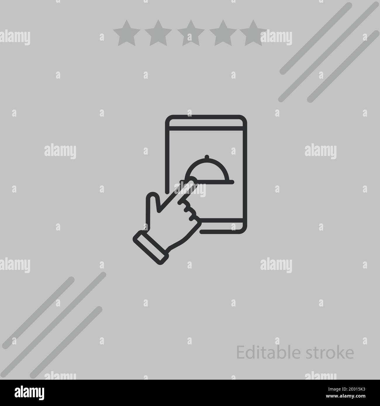 order food vector icon modern simple vector illustration Stock Vector ...