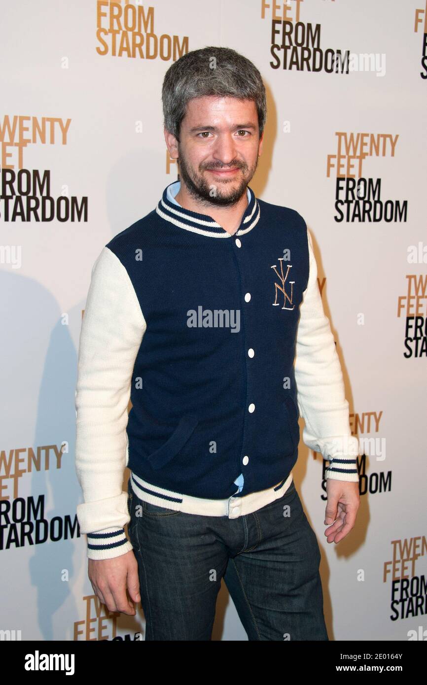 Gregoire Boissenot attending the premiere of Twenty Feet From Stardom ...