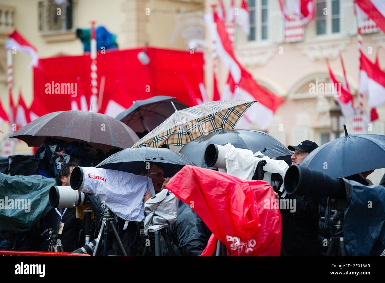Atmosphere during the National Day Parade as part of Monaco National ...