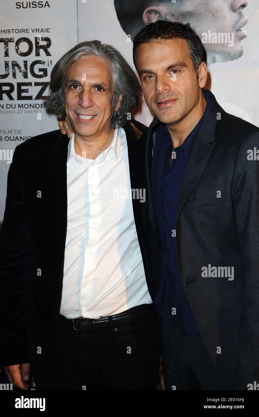 Jacques Ouaniche and Steve Suissa attending the 'Victor Young Perez ...