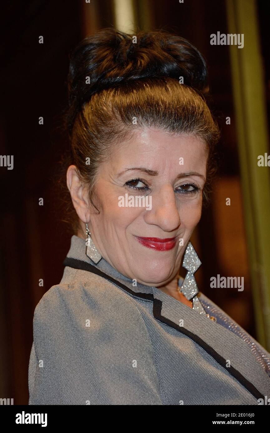 Biyouna attending the 'Gala de l'Espoir' held at Theatre des Champs ...