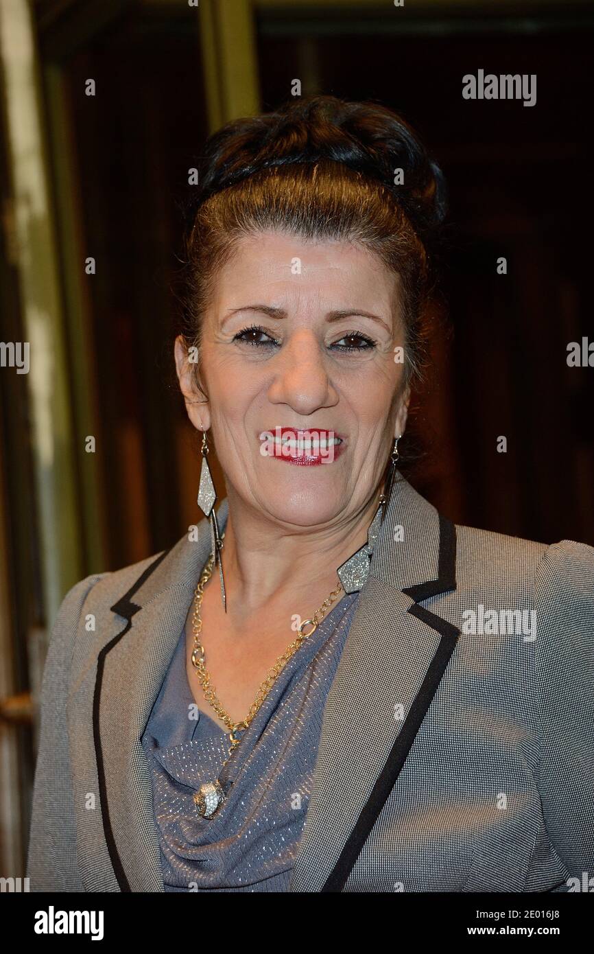 Biyouna attending the 'Gala de l'Espoir' held at Theatre des Champs ...