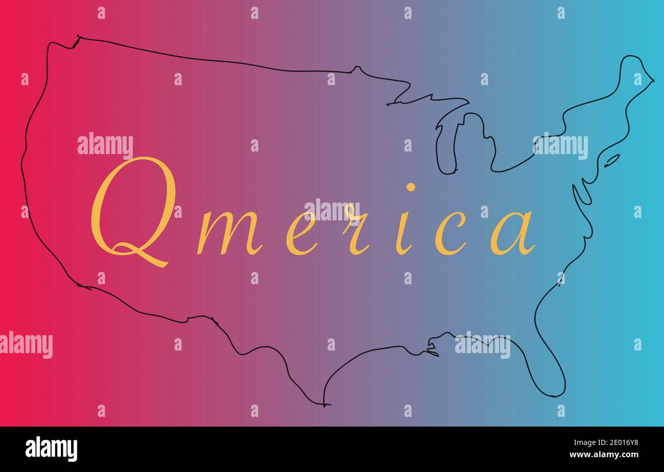 Qmerica - An illustration of the the influence of QAnon in America ...