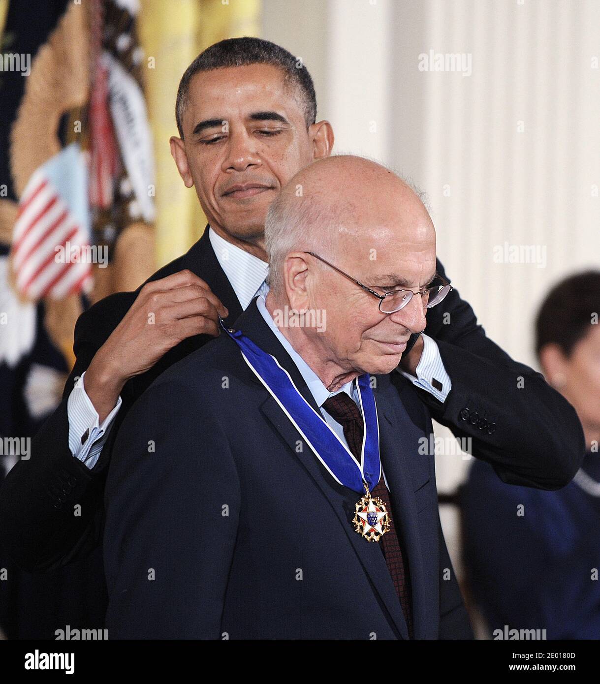 US President Barack Obama presents the Presidential Medal of Freedom to ...