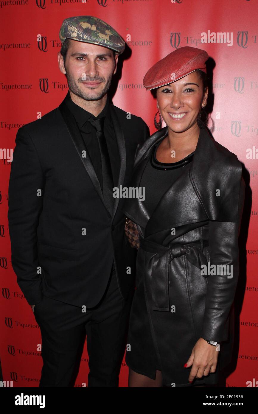 Frederic Vilches and Isabelle Severino attending the Tiquetonne launch ...