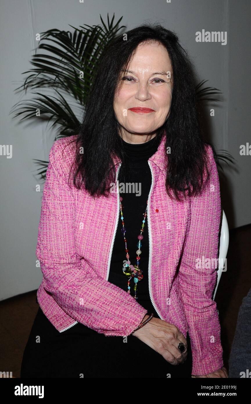 Irene Frain attending the launch of the book Le Dictionnaire Universel ...