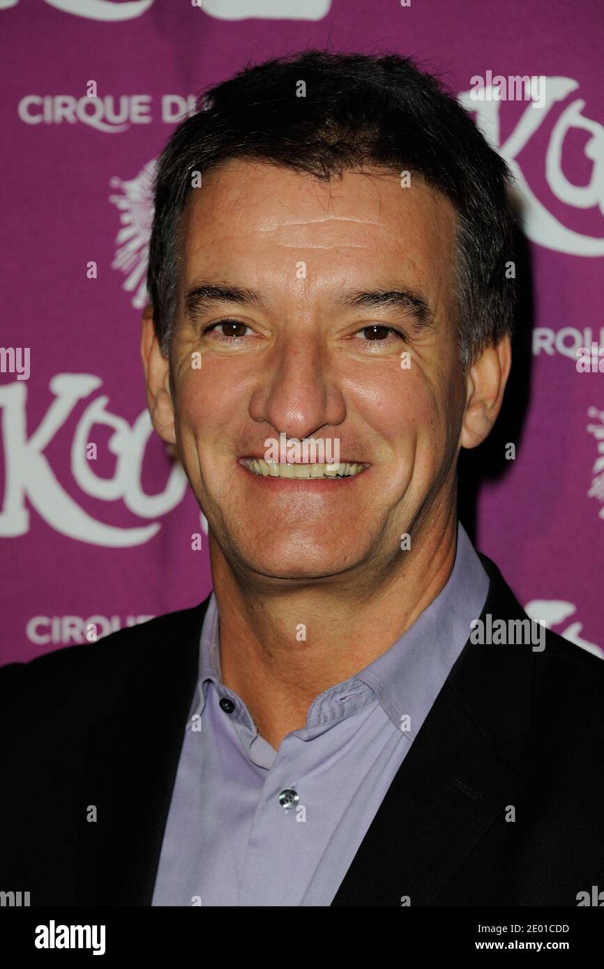 Frederic Ferrer attending the premiere for the Cirque du Soleil new show Kooza in Boulogne, near ...