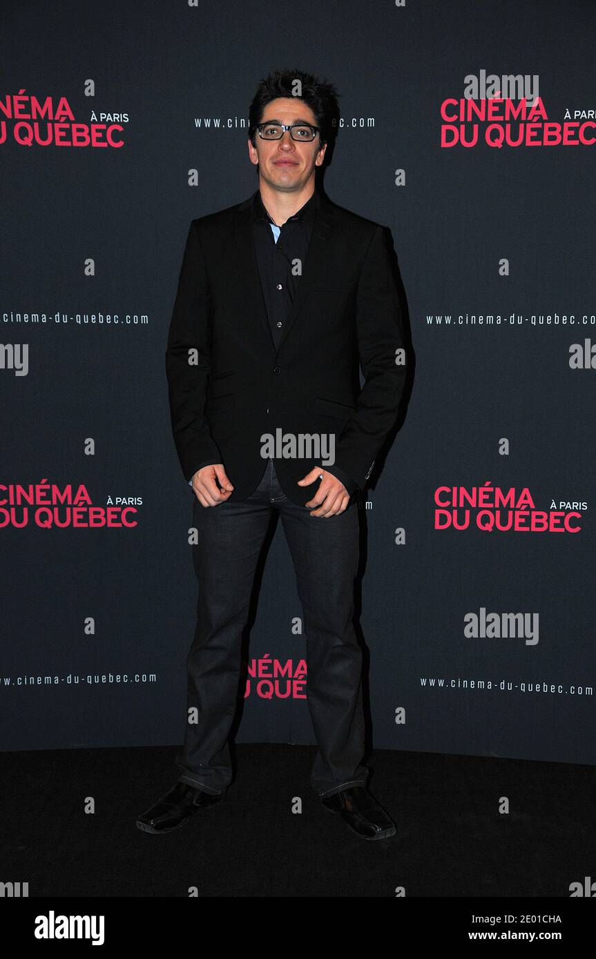 Yan England attending the premiere of 'Le Demantelement' held at Forum ...