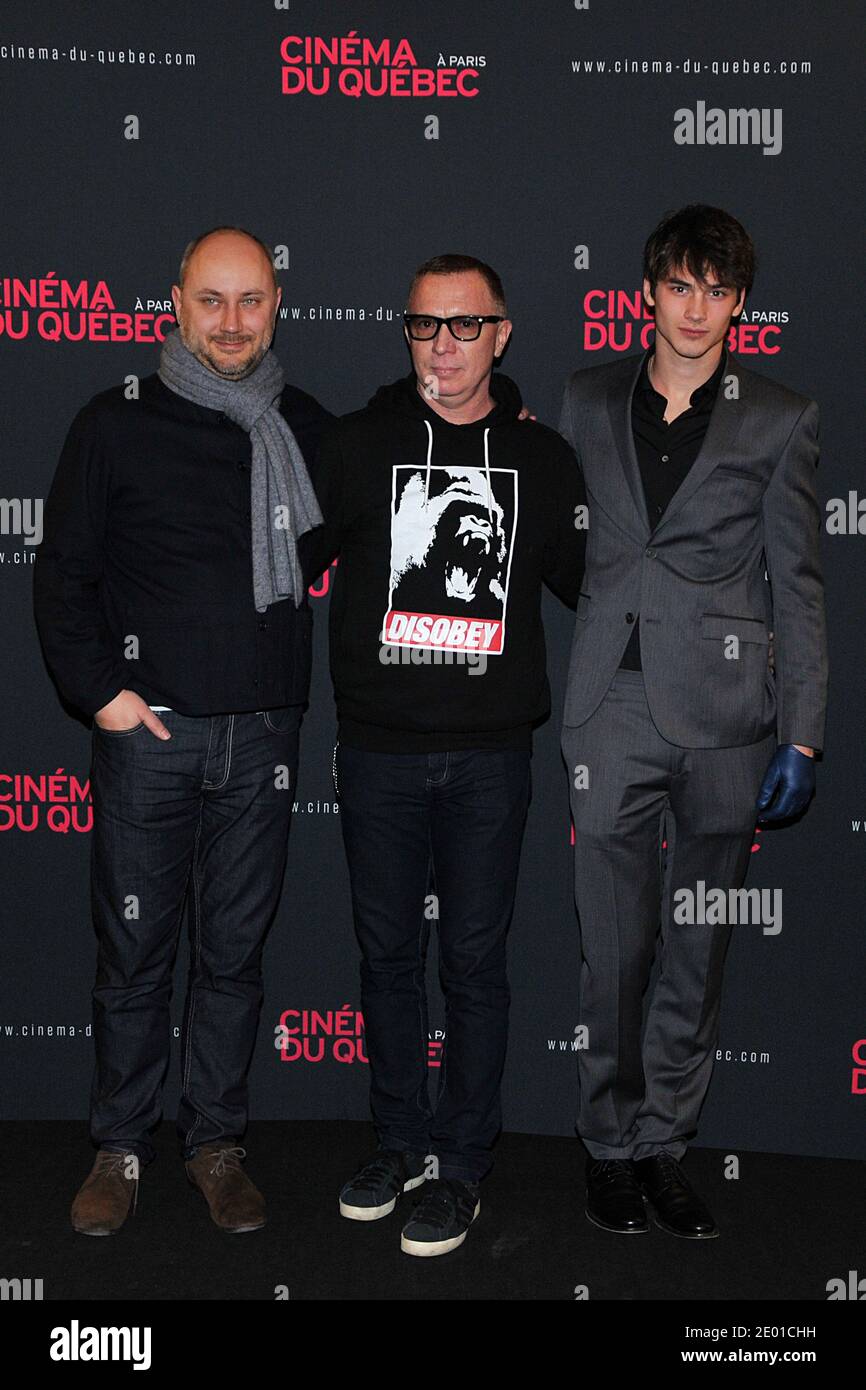 Daniel Allen Cox attending the premiere of 'Le Demantelement' held at ...