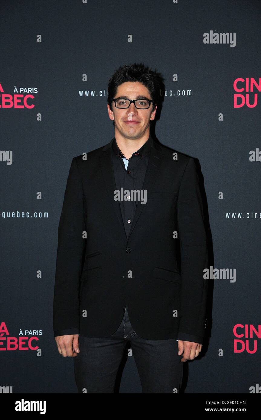 Yan England attending the premiere of 'Le Demantelement' held at Forum ...