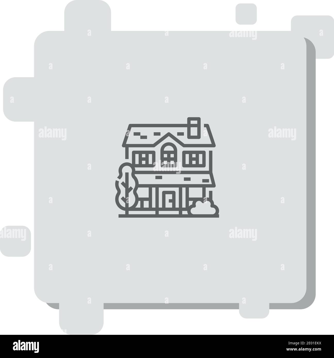 house vector icon modern simple vector illustration Stock Vector Image ...