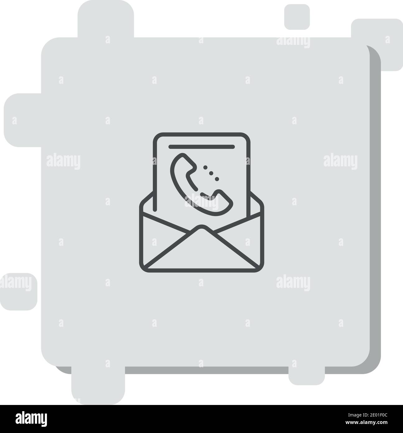 mail vector icon modern simple vector illustration Stock Vector Image ...