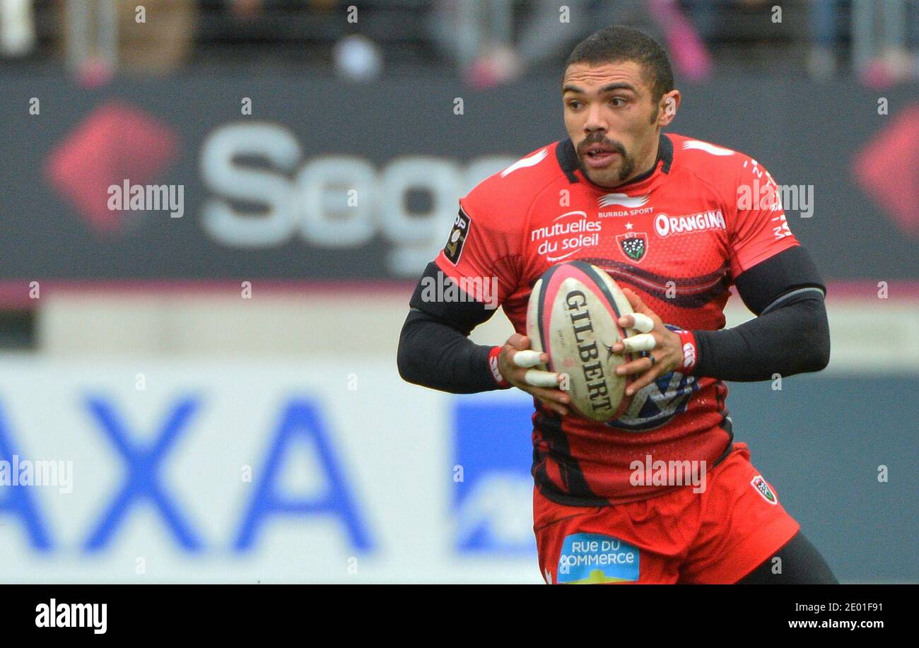 Toulon's Brian Habana during Top 14 rugby match Stade Francais vs ...