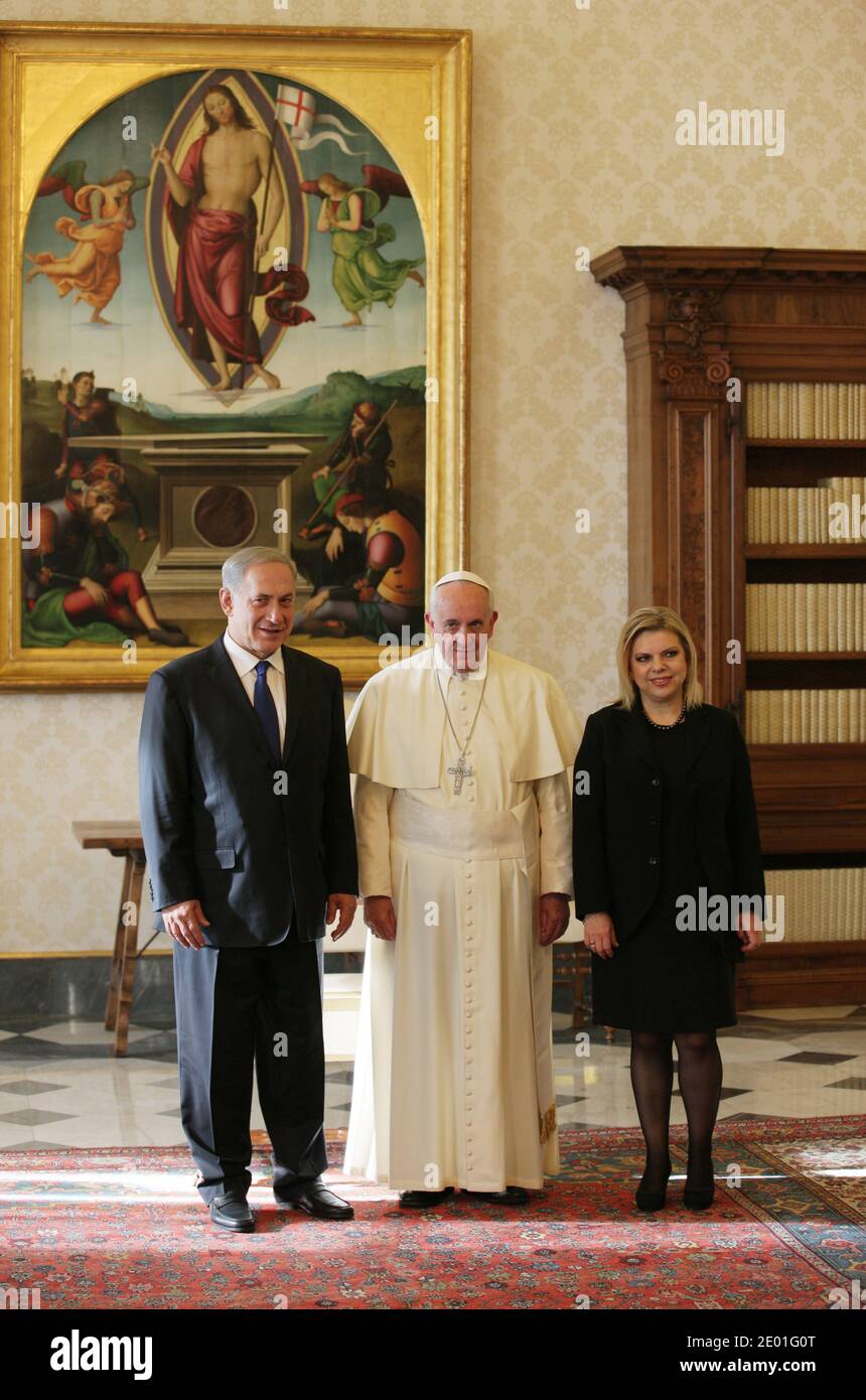 Pope Francis meets with Israel's Prime Minister Benjamin Netanyahu ...