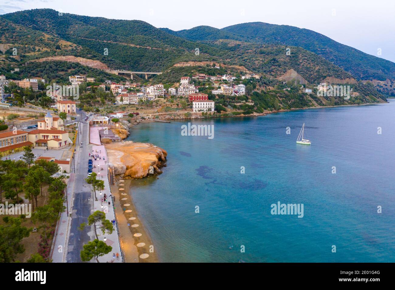 Loutra Edipsou, North Euboea, Greece Stock Photo - Alamy