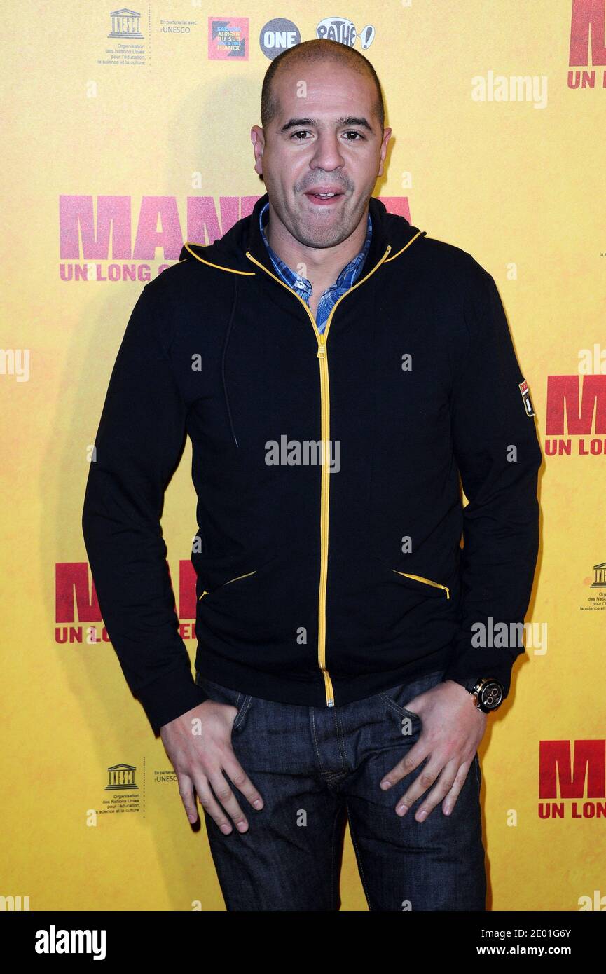 DJ Cut Killer arriving to the premiere of the film Mandela: Long Walk ...