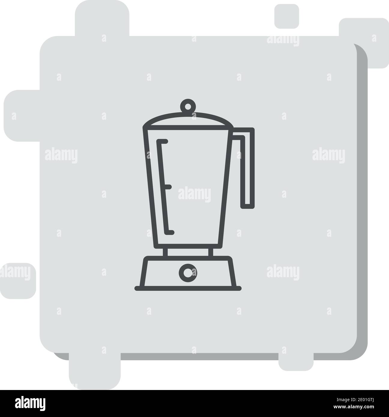 blender machine vector icon modern simple vector illustration Stock ...