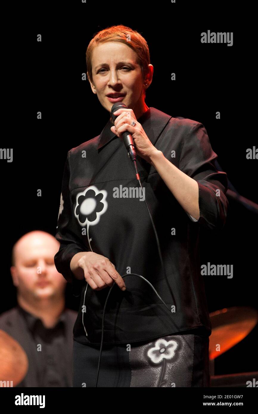 American singer Stacey Kent performs at Acropolis in Nice, southern ...