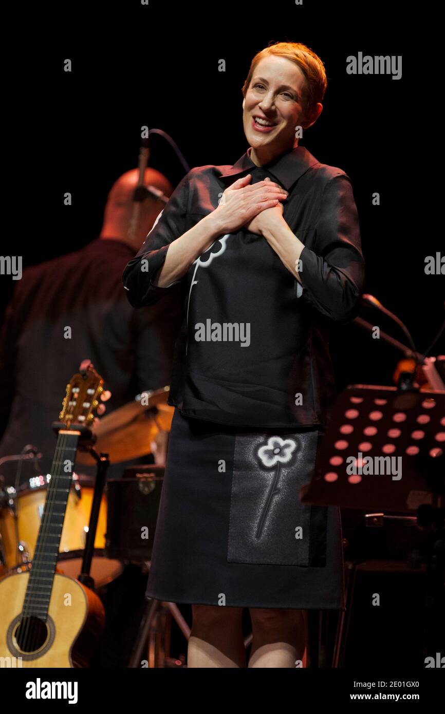 American singer Stacey Kent performs at Acropolis in Nice, southern ...