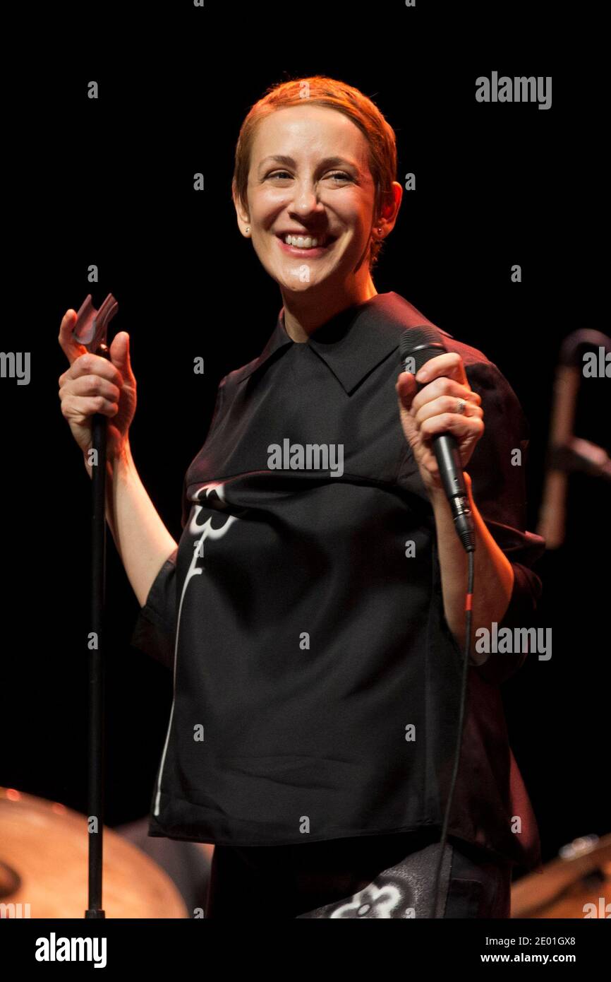 American singer Stacey Kent performs at Acropolis in Nice, southern ...