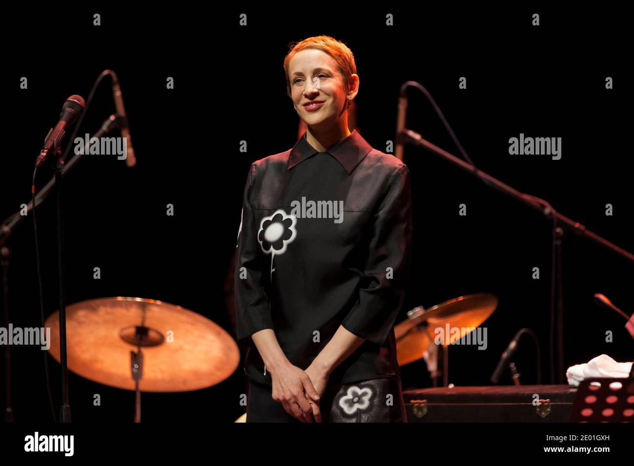 American singer Stacey Kent performs at Acropolis in Nice, southern ...