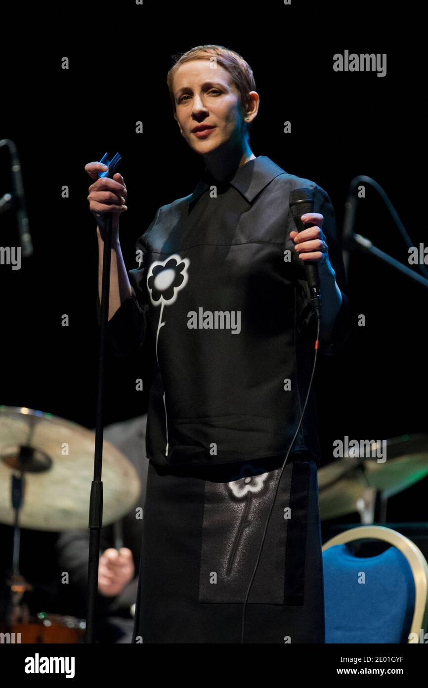 American singer Stacey Kent performs at Acropolis in Nice, southern ...