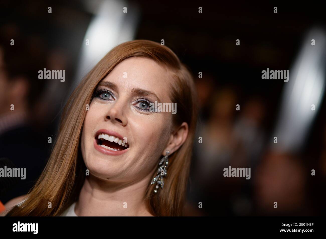 Amy Adams arrives at the Los Angeles Premiere of 'American Hustle' at ...