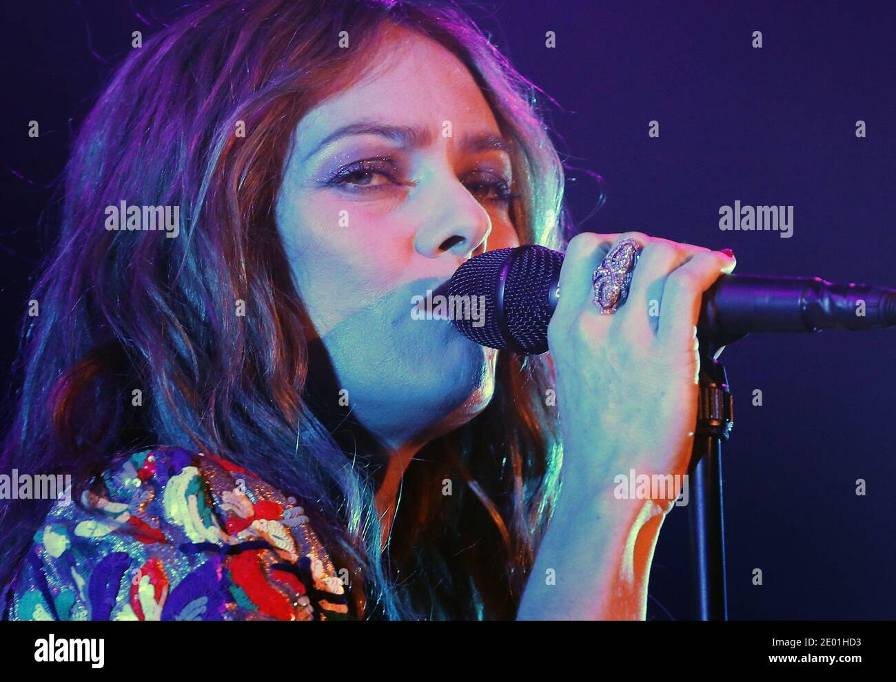 Exclusive - French singer Vanessa Paradis performs live in Bordeaux ...