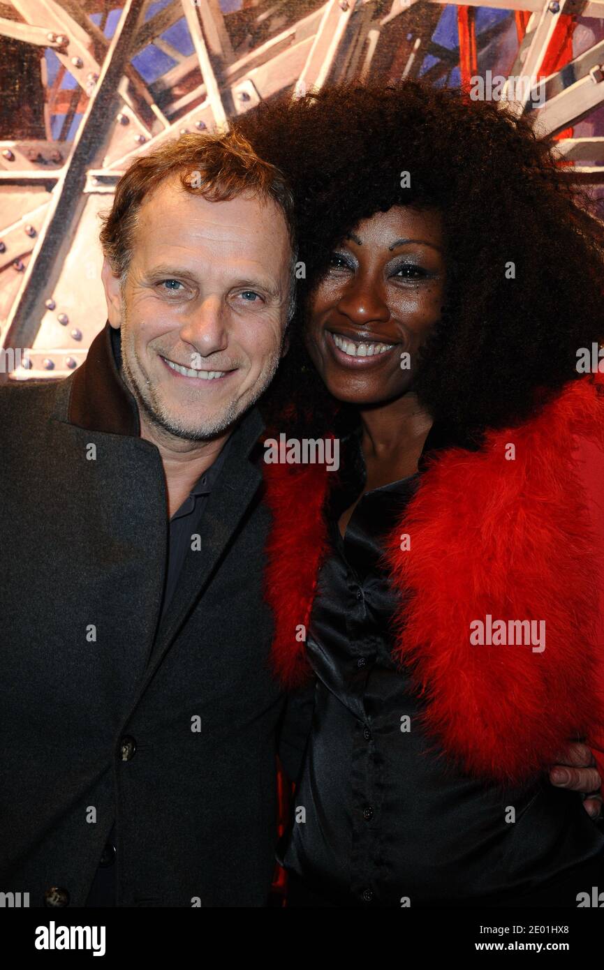 Exclusive - Charles Berling and Sibbye Placca attending the 'Eiffel by ...