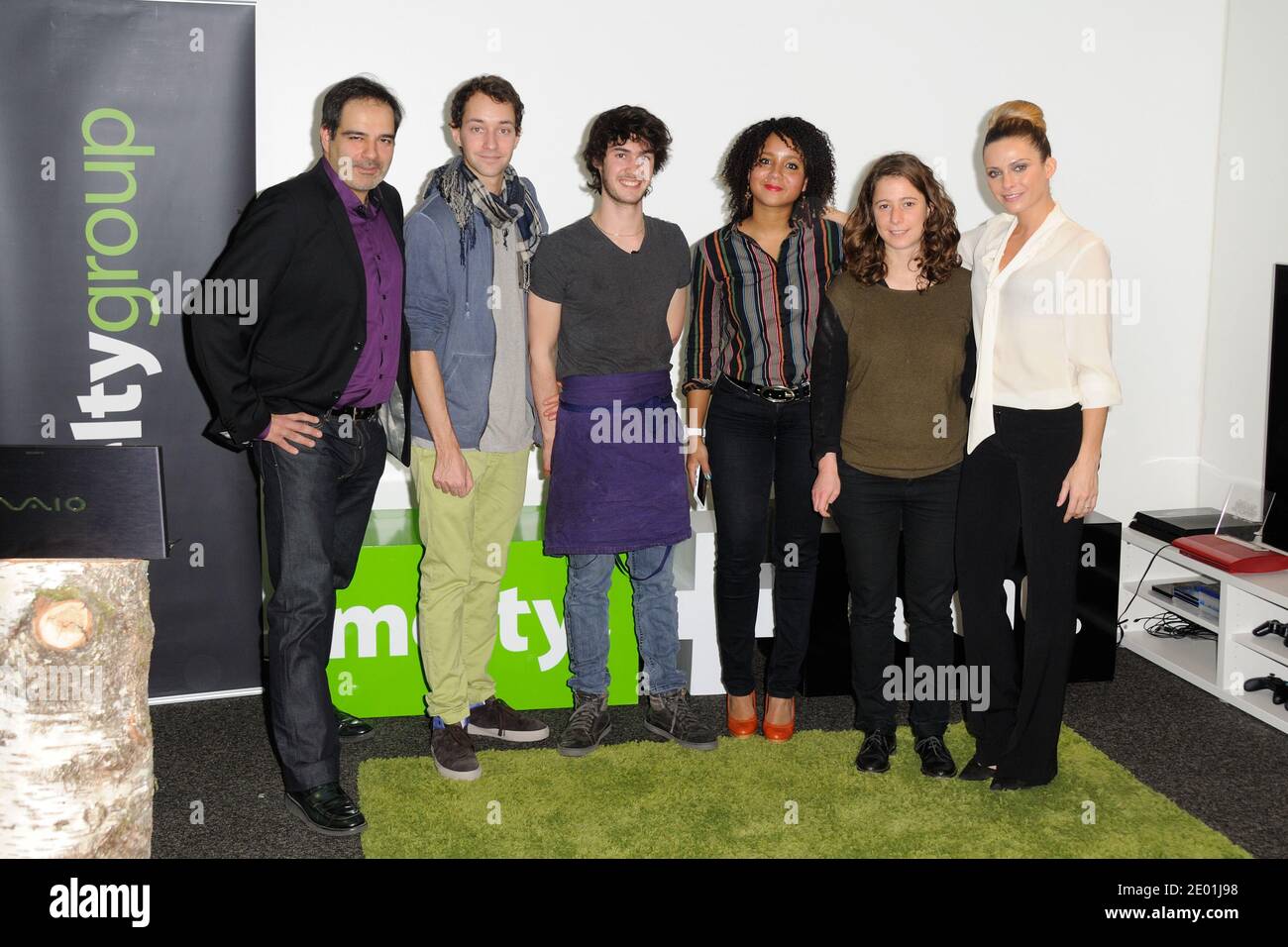 Sarah Dahan, Darkplanner, Ruben Sarfati, Clara Morgane attending the ...