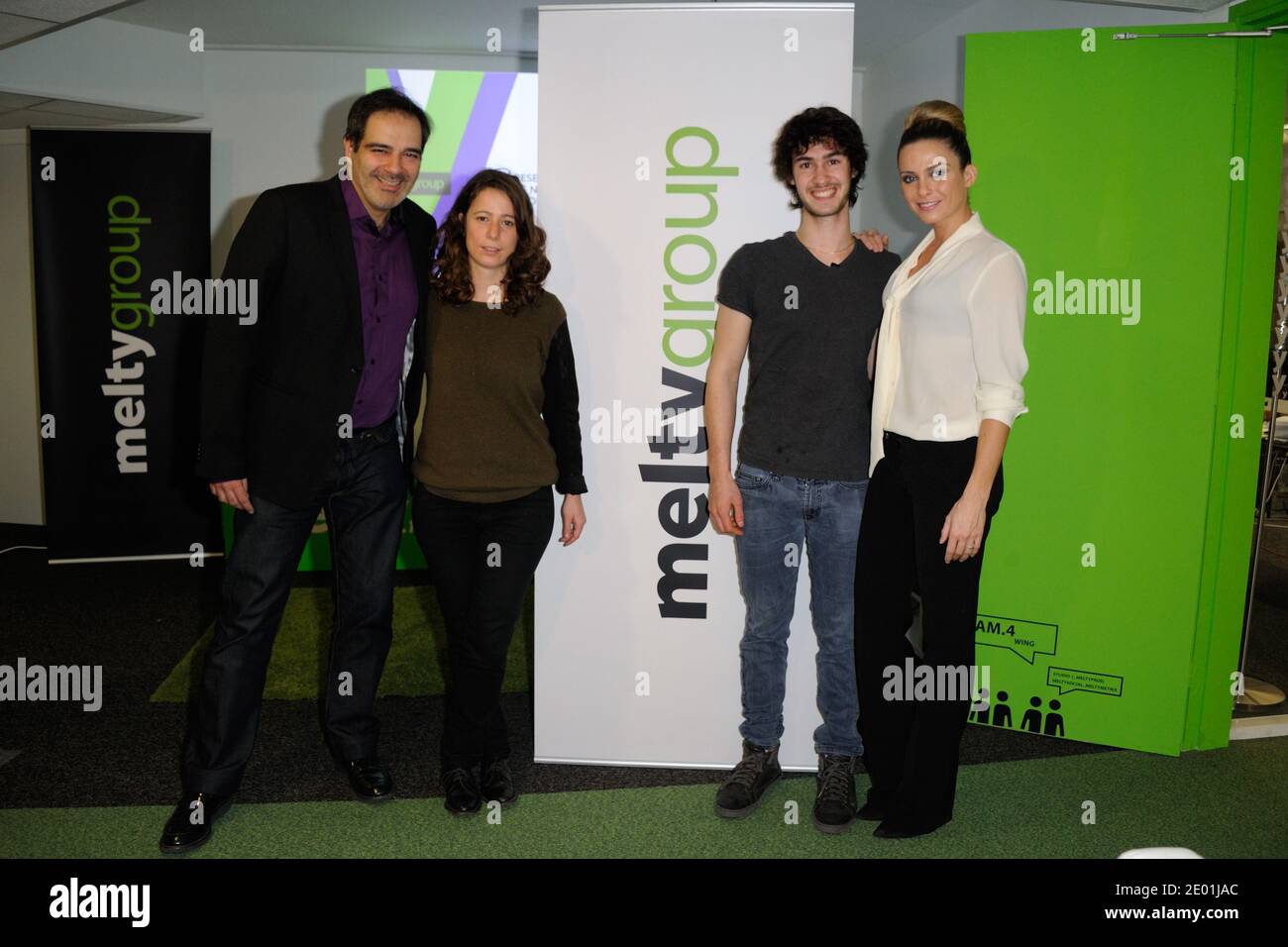 Sarah Dahan, Darkplanner, Ruben Sarfati, Clara Morgane attending the ...